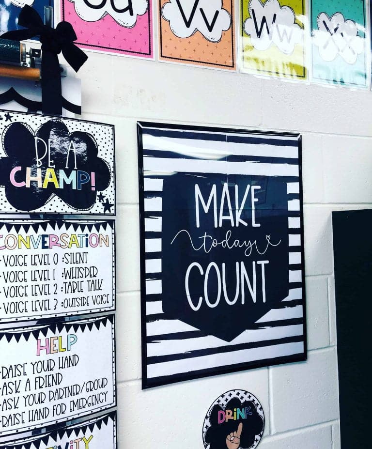 How to Easily Print Classroom Posters | Confetti & Creativity