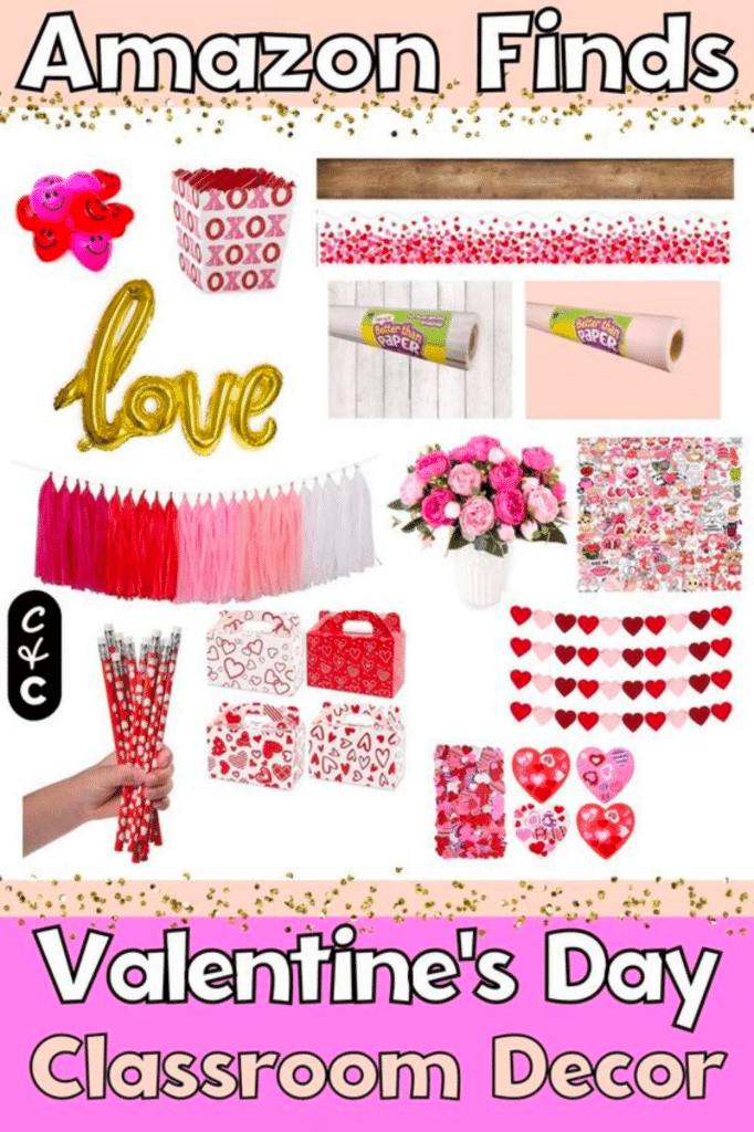 Beautiful Amazon Inspired Valentine Classroom Ideas | Confetti & Creativity