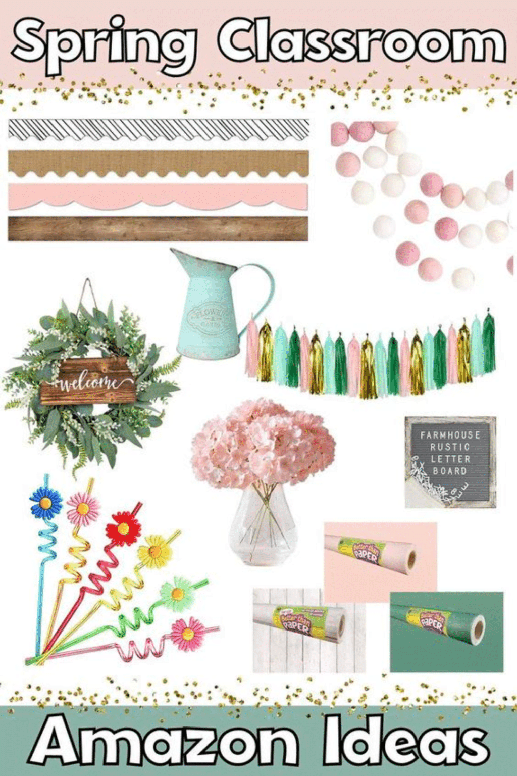 Pastel Classroom Decor Amazon Finds That Will Make Your Day | Confetti ...