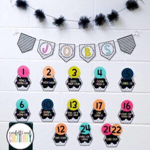 Bold Brights Classroom Decor Bundle | Confetti & Creativity