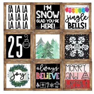 Farmhouse Christmas and Winter Holiday Posters | Confetti & Creativity
