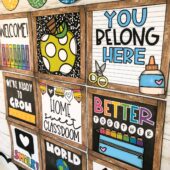 Farmhouse Back to School Posters | Confetti & Creativity