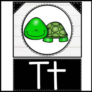 Farmhouse Primary Alphabet Posters | Confetti & Creativity