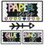 Bold Brights Teacher Toolbox Labels | Confetti & Creativity