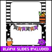 Halloween Holiday Google Slides Template | Distance Learning | Confetti ...