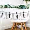 Modern Farmhouse Scrabble Letters | Confetti & Creativity