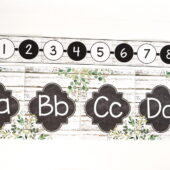 Modern Farmhouse Alphabet Posters | Confetti & Creativity