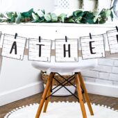 Modern Farmhouse Scrabble Letters | Confetti & Creativity