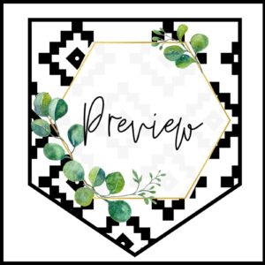 Boho Farmhouse EDITABLE banner | Confetti & Creativity