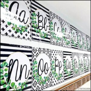 Boho Farmhouse Alphabet Posters | Confetti & Creativity