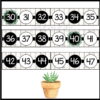 Boho Farmhouse Number Line 0-200 | Confetti & Creativity
