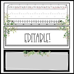 Tile Farmhouse Desk Name Plates - Confetti & Creativity