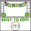 St. Patrick's Day Holiday Google Slides Template | Distance Learning ...