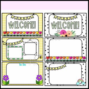 Spring Holiday Google Slides Template | Distance Learning | Confetti ...