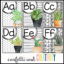 Plant Alphabet Posters: Normal and Cursive Fonts | Confetti & Creativity