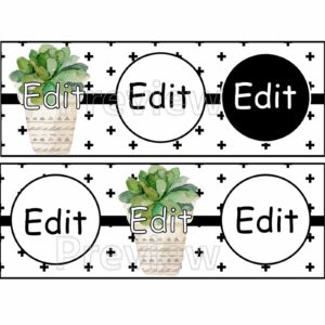 Plant Number Line 0-200 | Confetti & Creativity