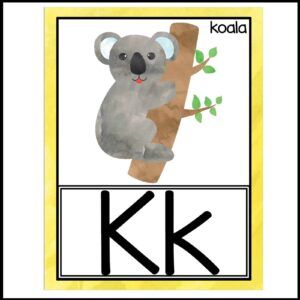 Watercolor Primary Alphabet Posters | Confetti & Creativity