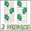 Tropical Editable 10 Drawer Cart Labels | Confetti & Creativity