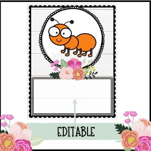 Farmhouse Floral Primary Alphabet | Confetti & Creativity