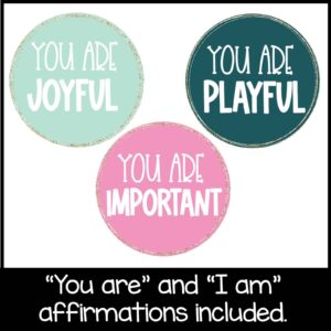 Bold Brights Affirmation Station | Confetti & Creativity
