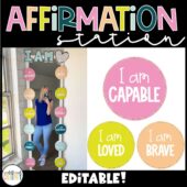 Bold Brights Affirmation Station | Confetti & Creativity