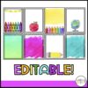 Watercolor Editable Binder Covers | Confetti & Creativity