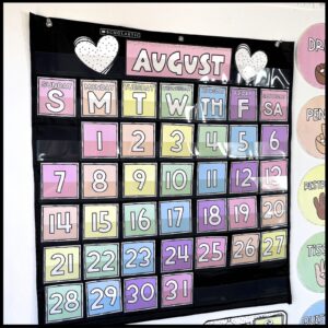 Pastel Calendar Pack | Confetti & Creativity