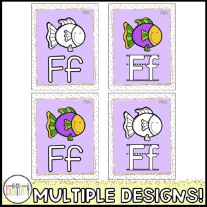 Pastel Primary Alphabet Posters | Confetti & Creativity