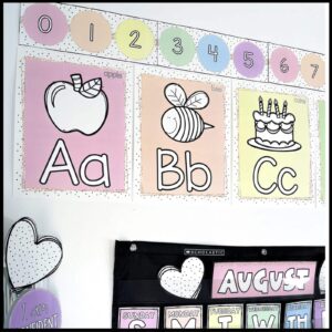 Pastel Primary Alphabet Posters | Confetti & Creativity