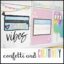 Pastel Quotes Posters | Confetti & Creativity