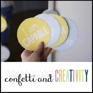 Lemon Affirmation Station | Confetti & Creativity