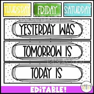 Watercolor Calendar Pack | Confetti & Creativity