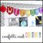 Watercolor Editable Banner | Confetti & Creativity
