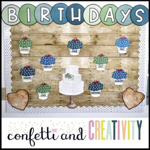 Nature Birthday Display | Confetti & Creativity