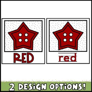 Nature Primary Color Posters | Confetti & Creativity