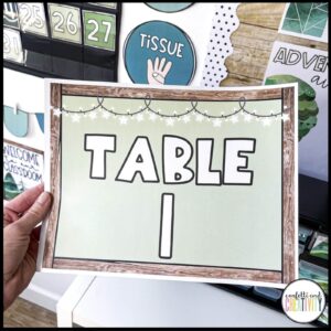 Nature Table Numbers 1-10 | Confetti & Creativity