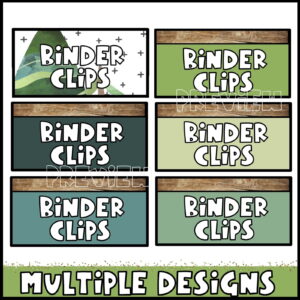 Nature Teacher Toolbox Labels | Confetti & Creativity