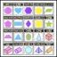Bold Bright 2D and 3D Shape Posters