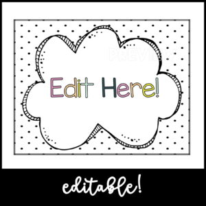 Bold Brights Editable Posters | Confetti & Creativity