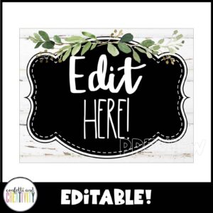 Farmhouse CHAMPS | Confetti & Creativity