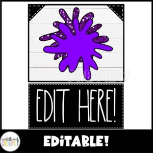 Farmhouse Primary Color Posters | Confetti & Creativity