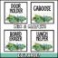 Tropical Job Cards and Banner | Confetti & Creativity
