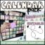Retro Calendar Pack | Confetti & Creativity