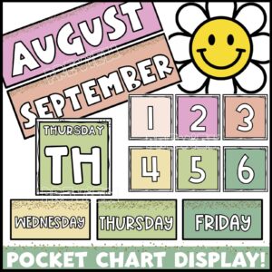 Retro Calendar Pack | Confetti & Creativity