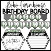 Boho Farmhouse Birthday Display | Confetti & Creativity