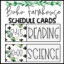 Boho Farmhouse Editable Schedule Cards | Confetti & Creativity