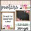 Farmhouse Floral Posters EDITABLE | Confetti & Creativity