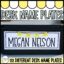 Lemon Farmhouse Desk Nameplates | Confetti & Creativity
