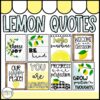 Lemon Farmhouse Growth Mindset Posters | Confetti & Creativity