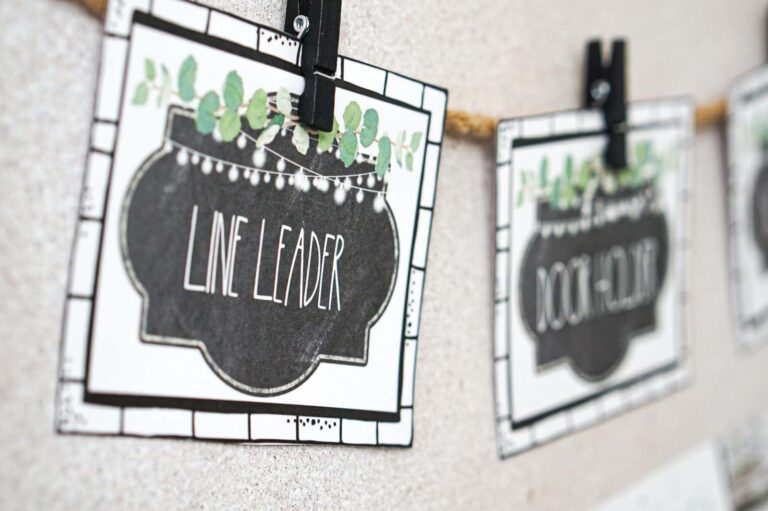 Modern Farmhouse Classroom Decor Bundle | Confetti & Creativity